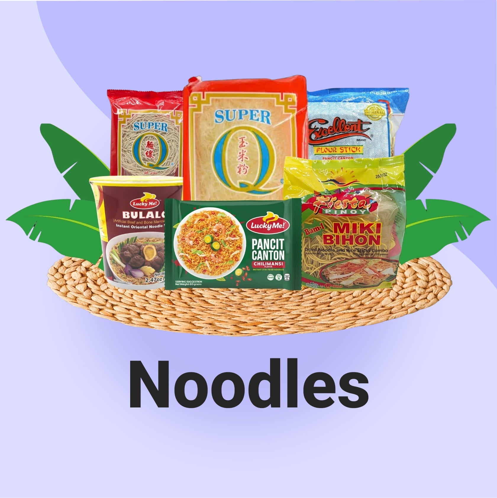 Filipino Noodles Online | Pancit, Bihon & Instant Noodles | Lili Mart