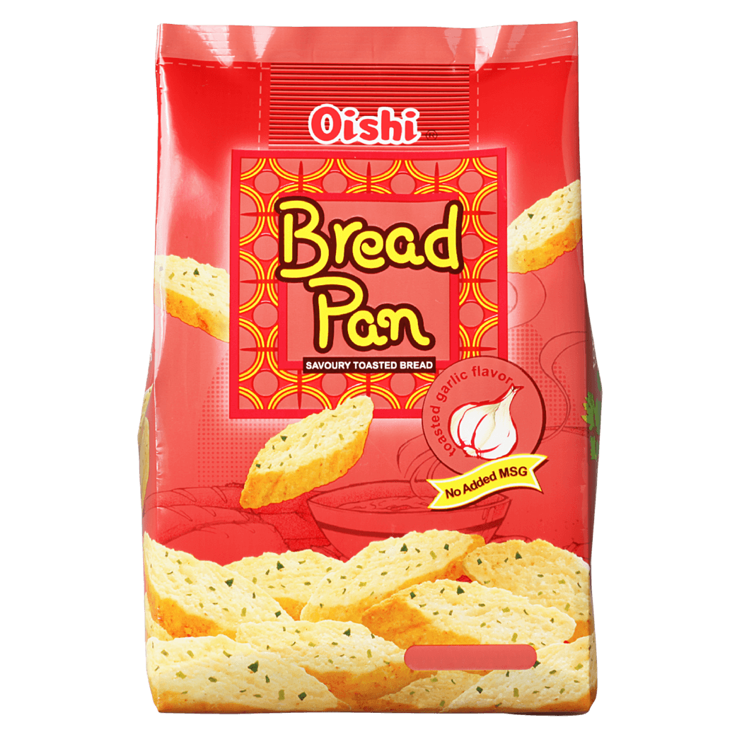 Oishi Bread Pan Toasted Garlic Flavor - 42g – Lili Mart