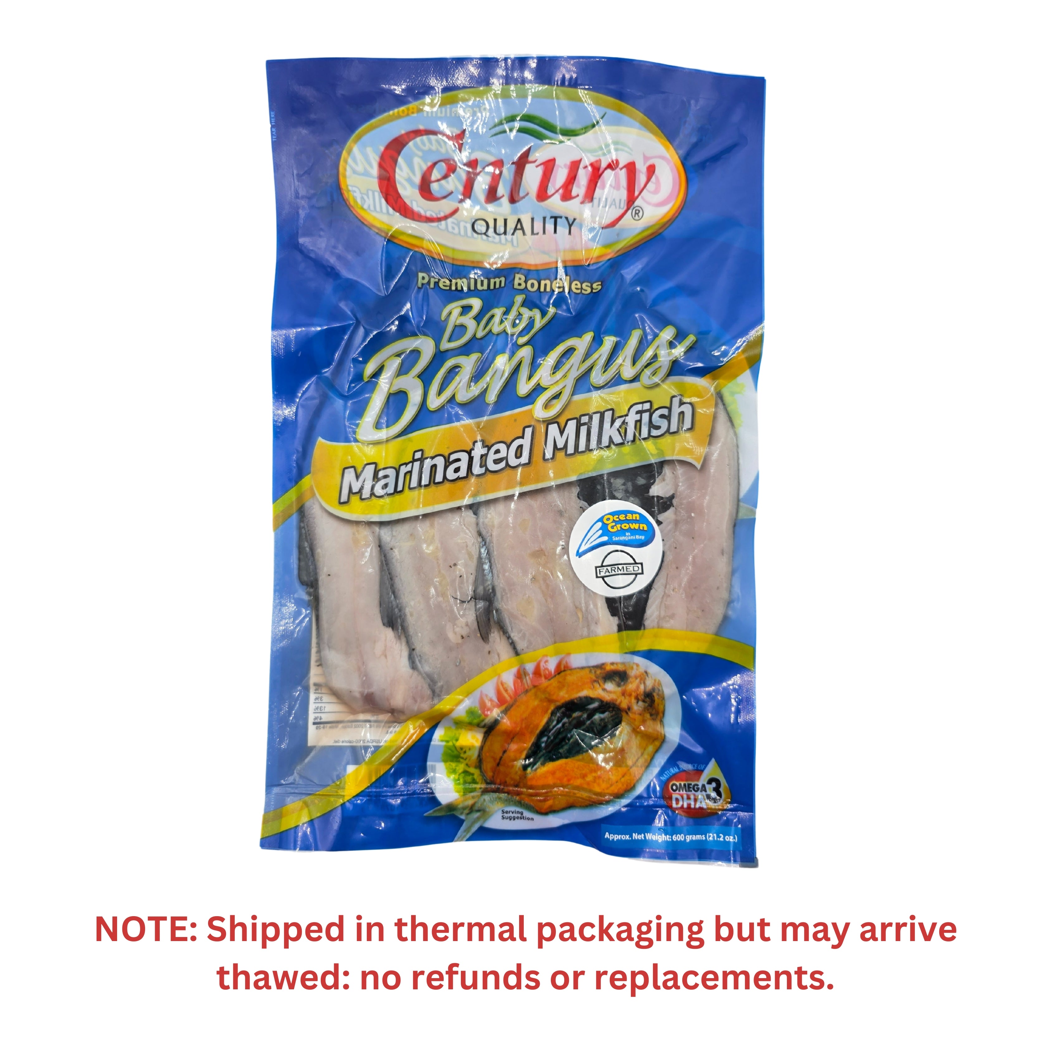 Century Quality Premium Boneless Baby Bangus Marinated Milkfish (3pc ...