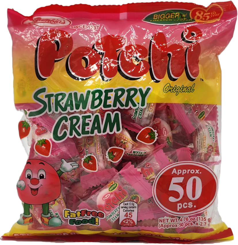 Columbias Potchi Strawberry Flavored Gummy Candy - 50pcs (135g) – Lili Mart