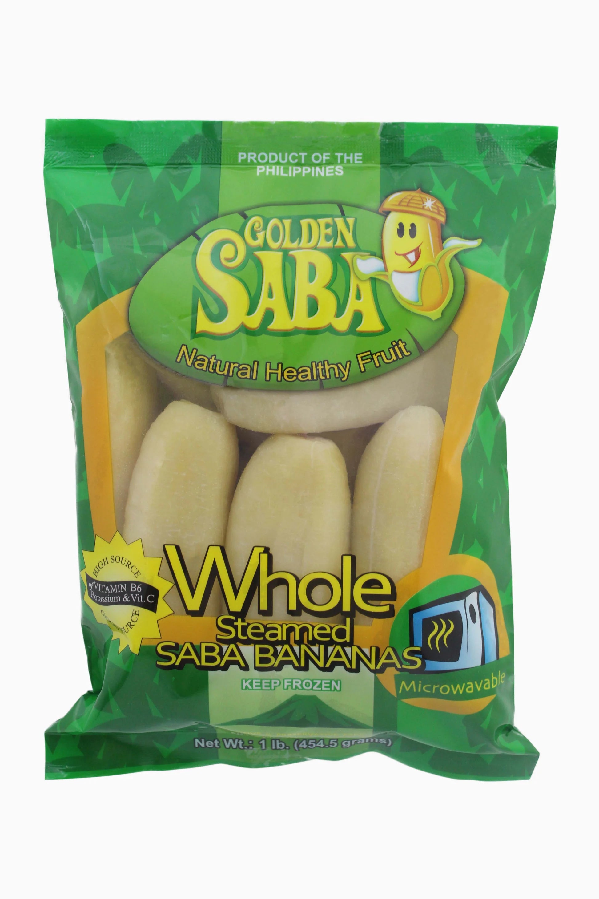 Golden Saba Whole Steamed Saba Bananas - 1lb – Lili Mart