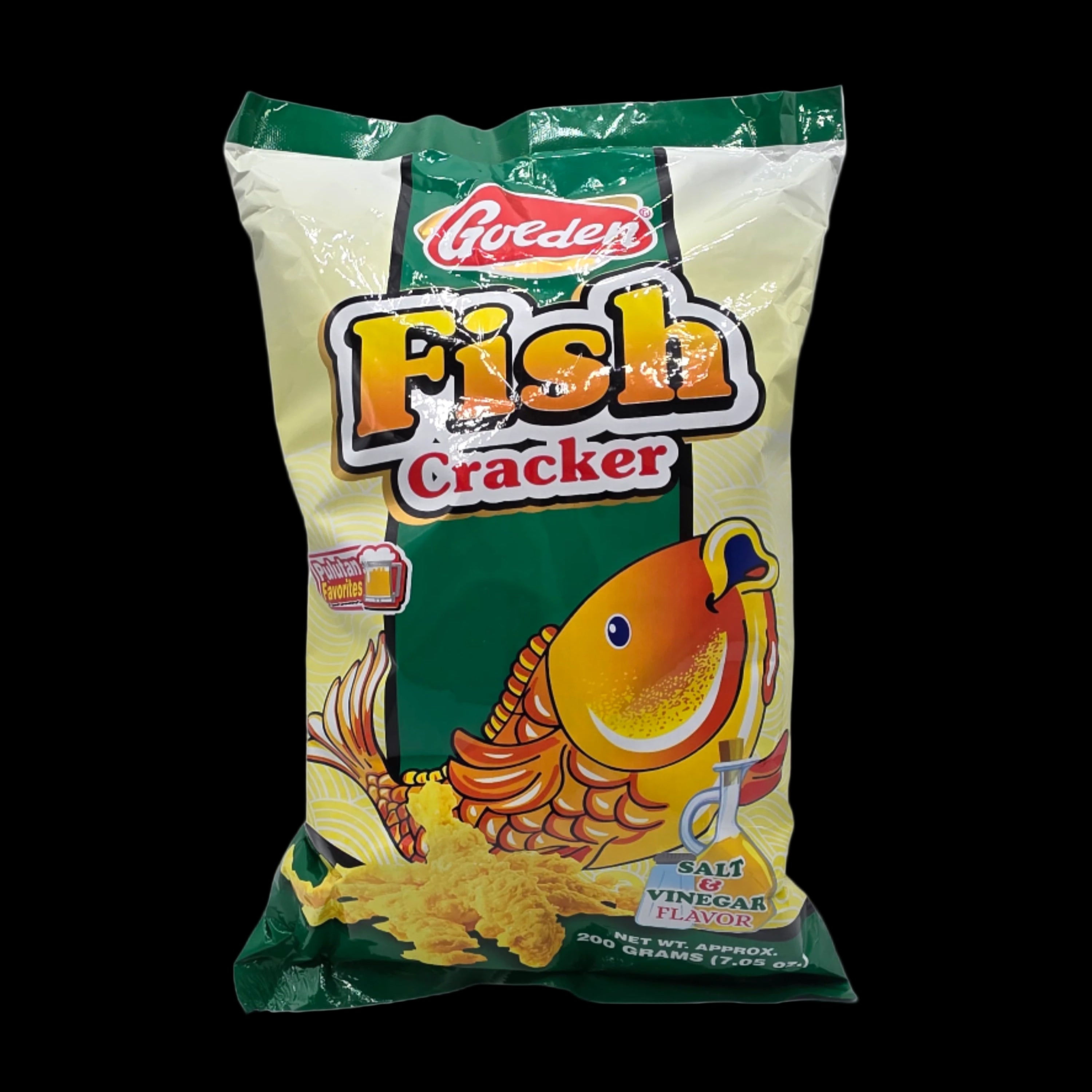 Golden Fish Cracker Salt & Vinegar - 200g – Lili Mart