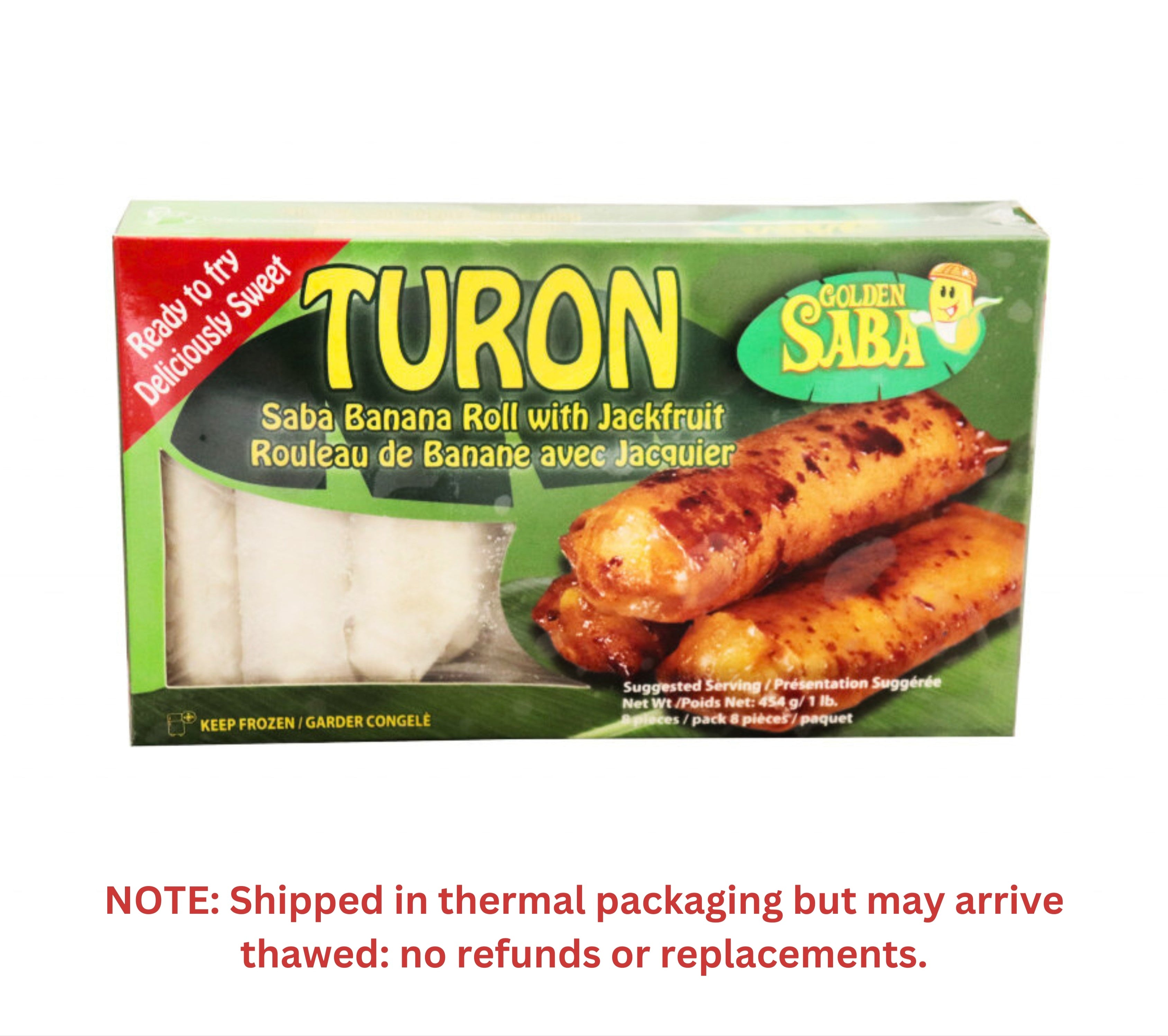 Golden Saba Turon Saba Banana Roll w/ Jackfruit (Langka) - 1lb – Lili Mart