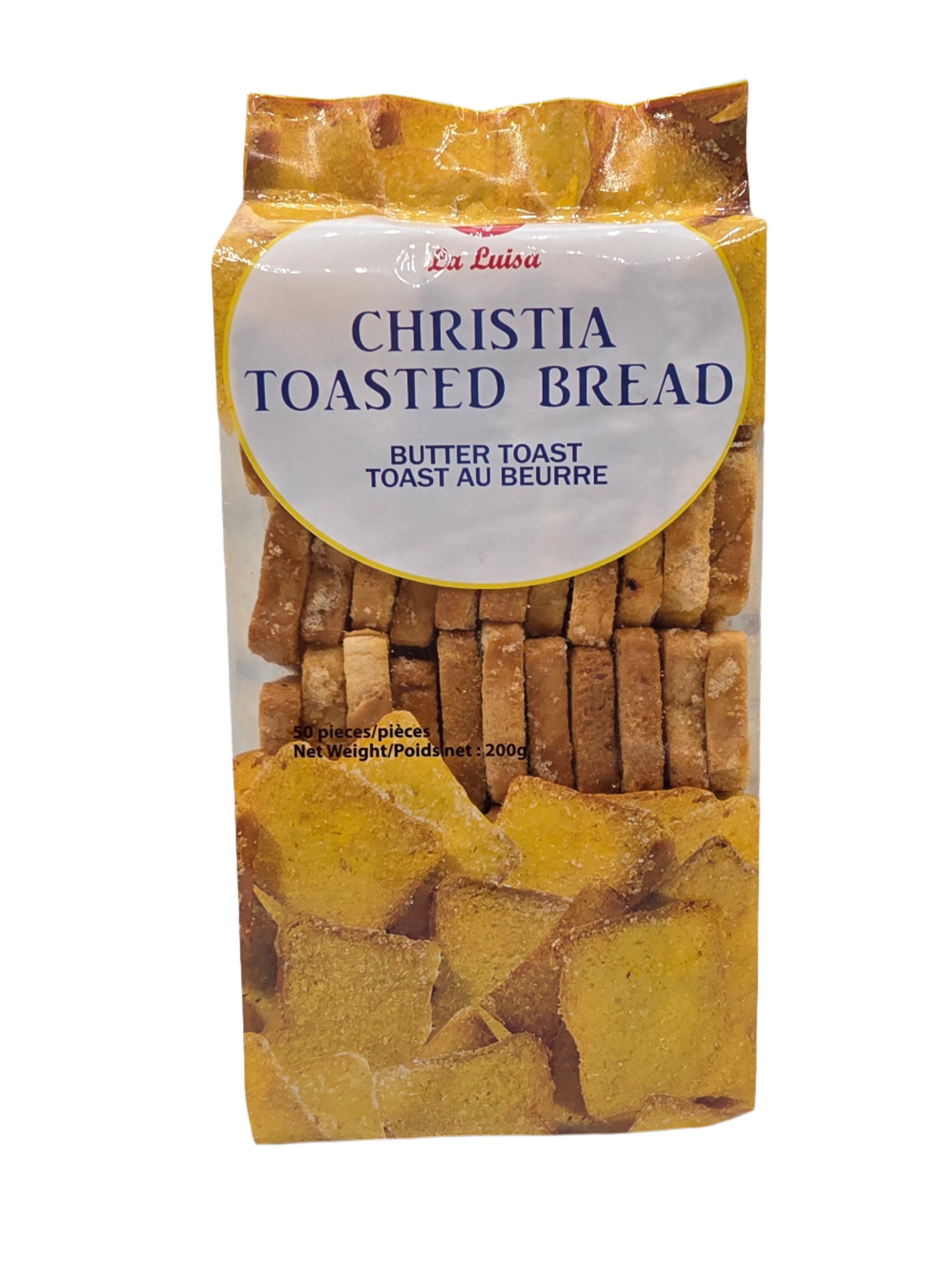 La Luisa Christia Toasted Bread Butter Toast - 200g – Lili Mart