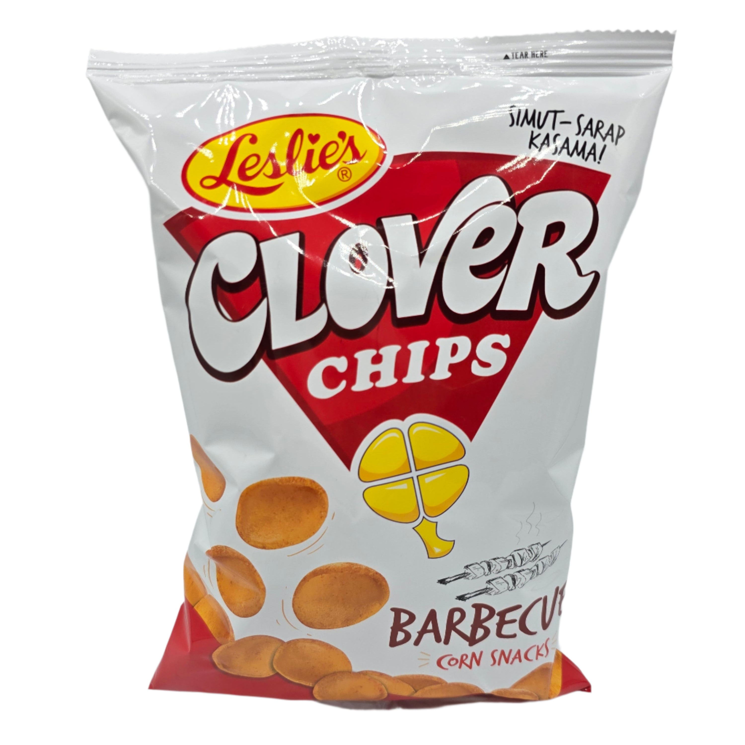 Leslie's Clover Chips BBQ Corn Snacks - 85g – Lili Mart