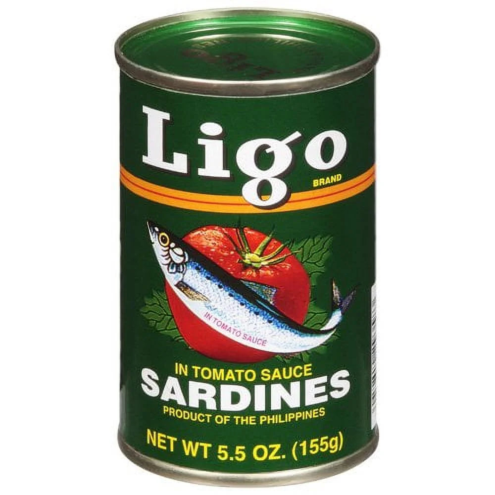 Ligo Sardines in Tomato Sauce - 155g – Lili Mart