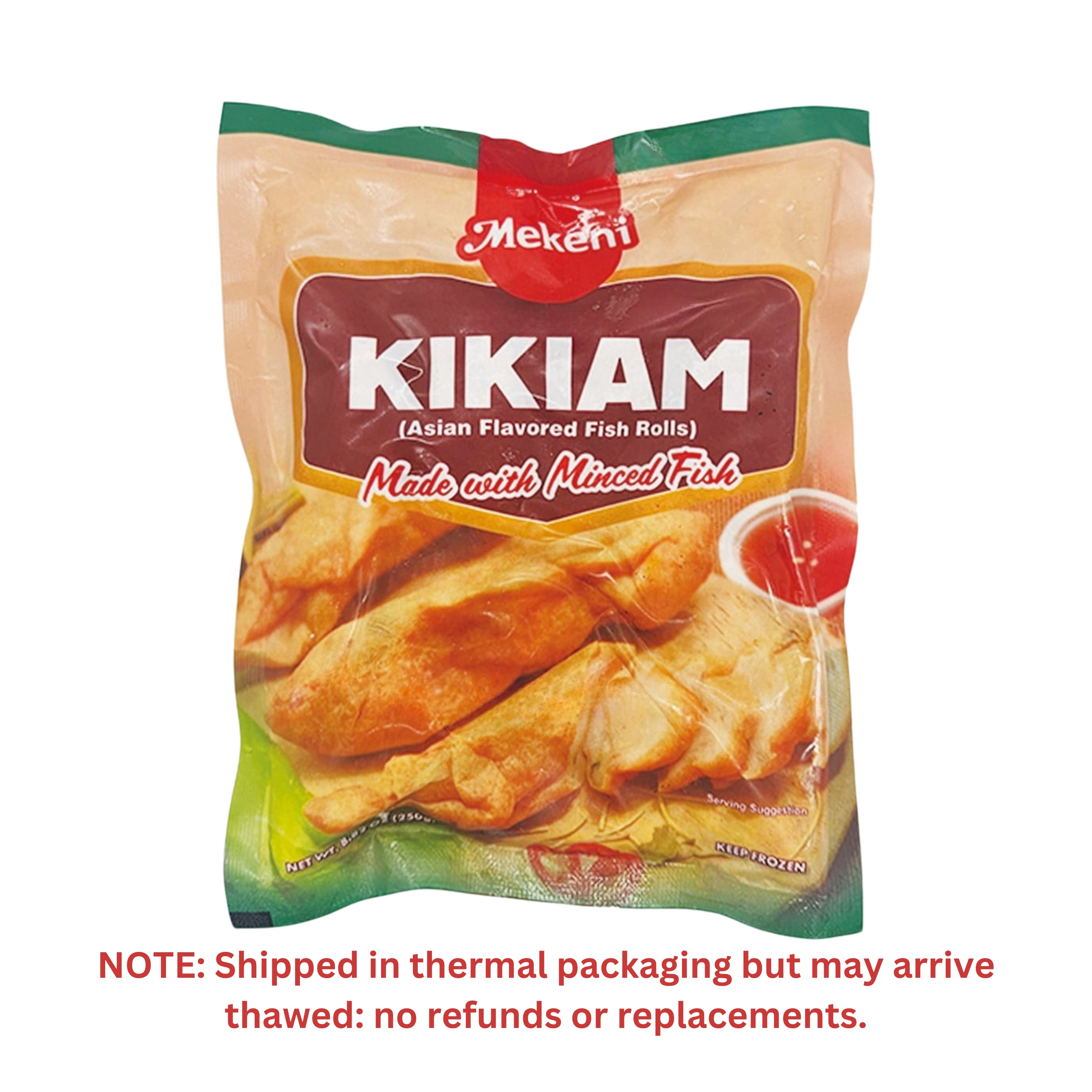 Mekeni Kikiam Asian Flavored Fish Rolls - 250g – Lili Mart
