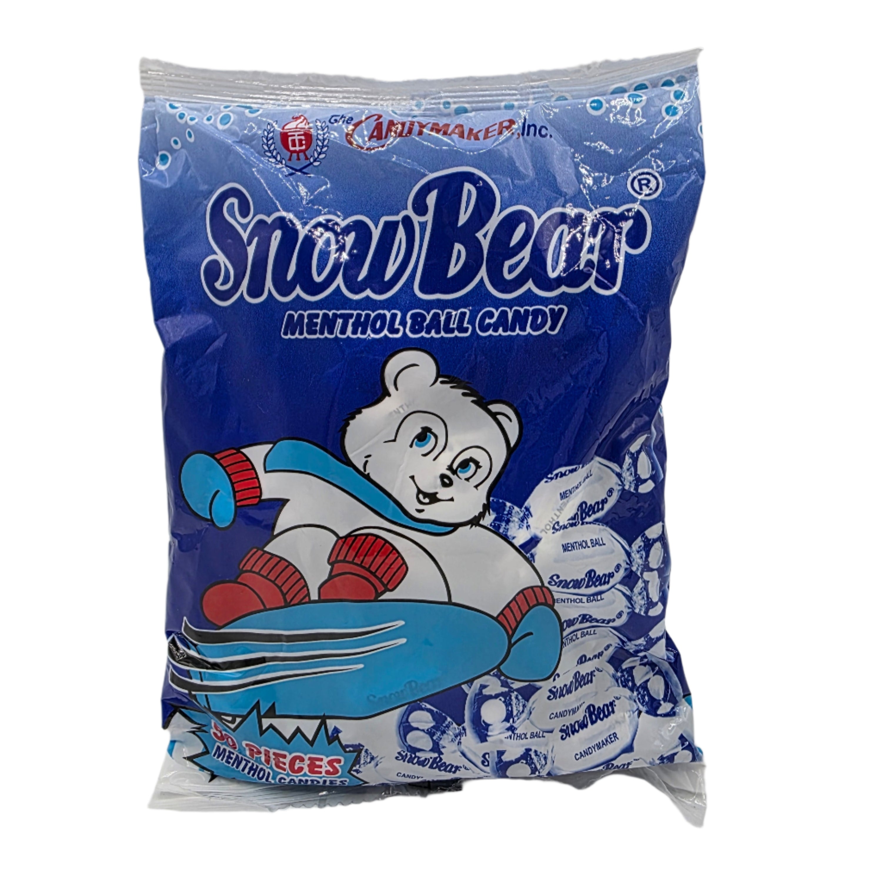 Snow Bear Menthol Ball Candy (50pcs) - 230g – Lili Mart