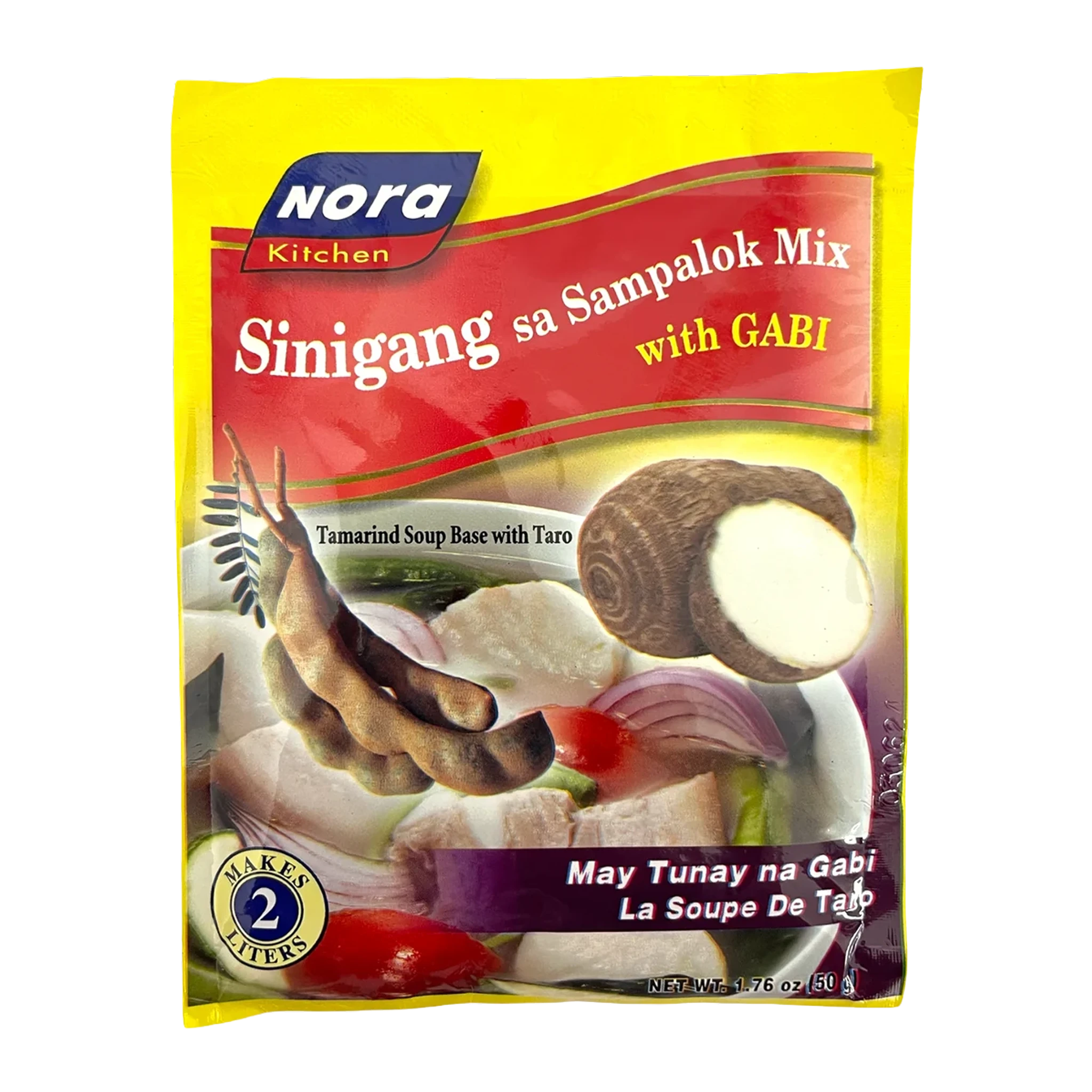 Nora Kitchen Tamarind Soup Base w/ Taro (Sinigang Sa Sampalok w/ Gabi ...