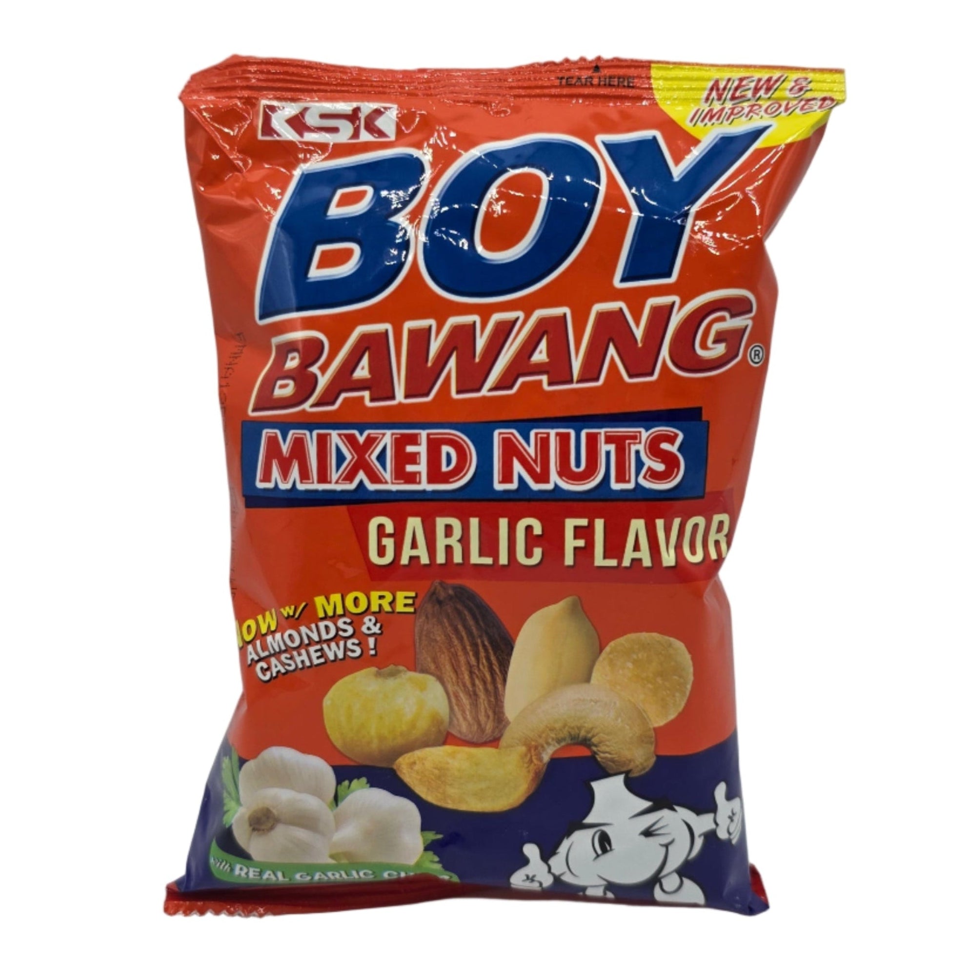 Boy Bawang Mixed Nuts Garlic Flavor - 100g – Lili Mart
