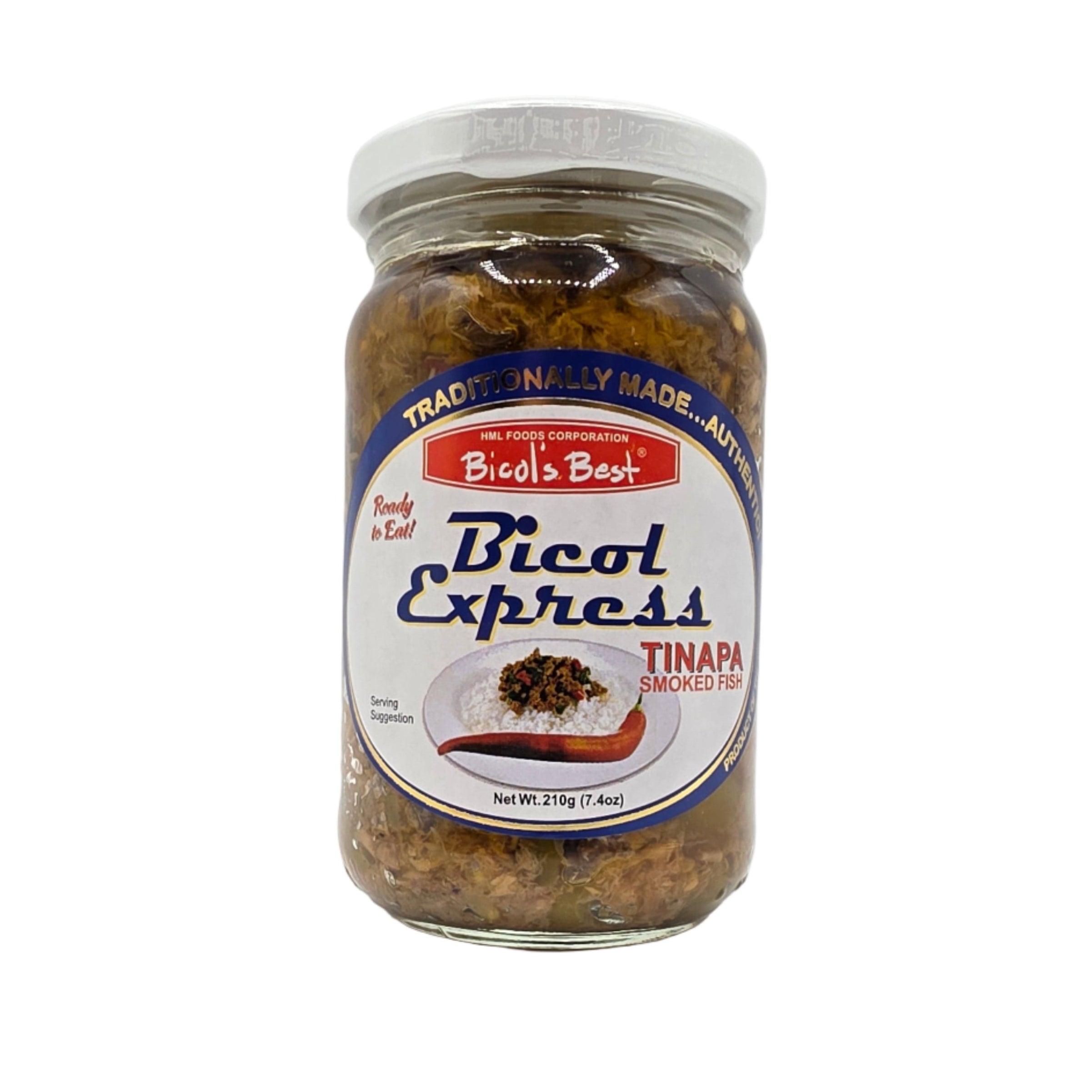 Bicol's Best Ready to Eat Bicol Express Tinapa Smoked Fish - 7.4oz ...