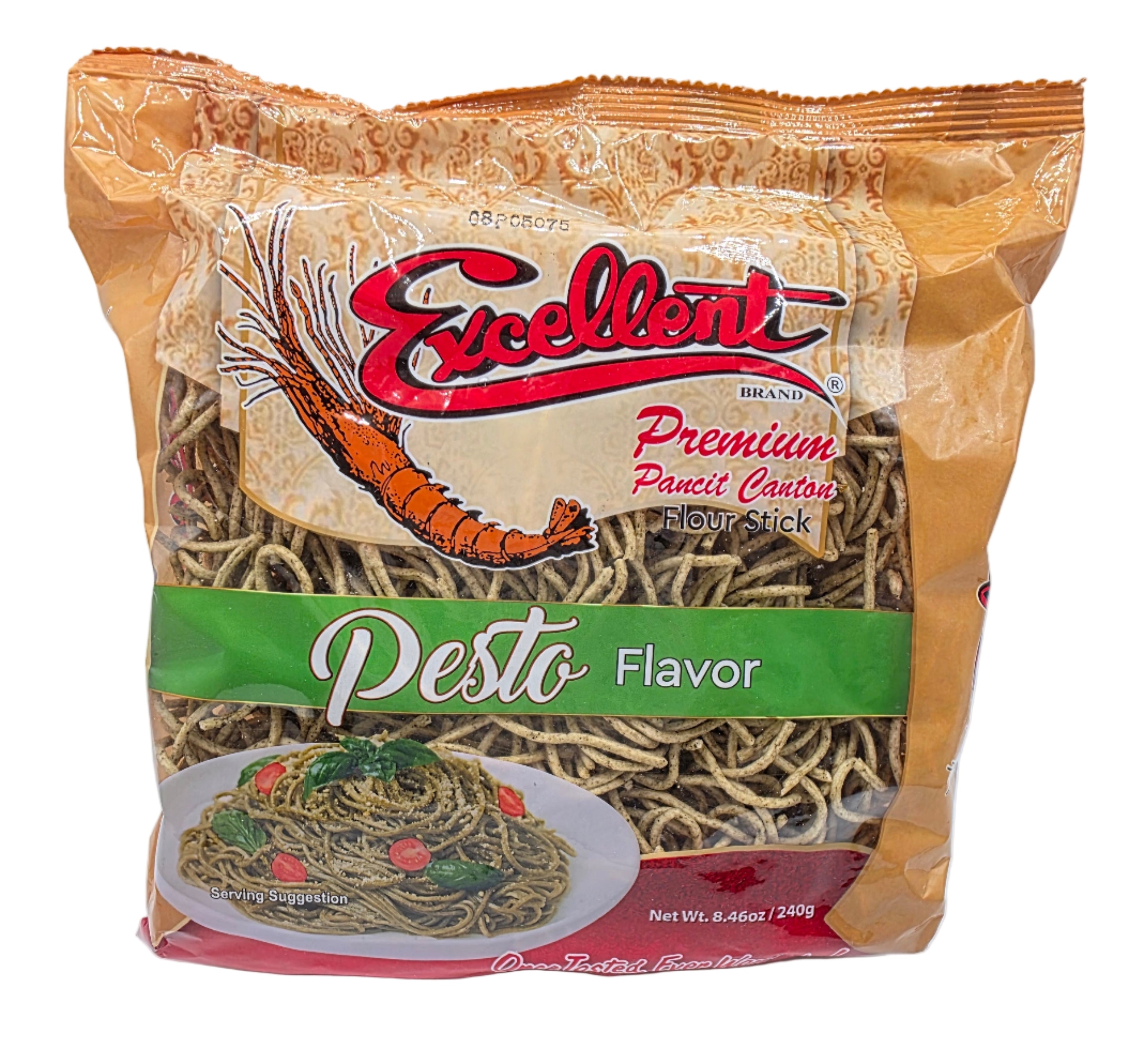 Excellent Premium Pancit Canton Flour Stick Pesto Flavor - 8.4oz – Lili ...